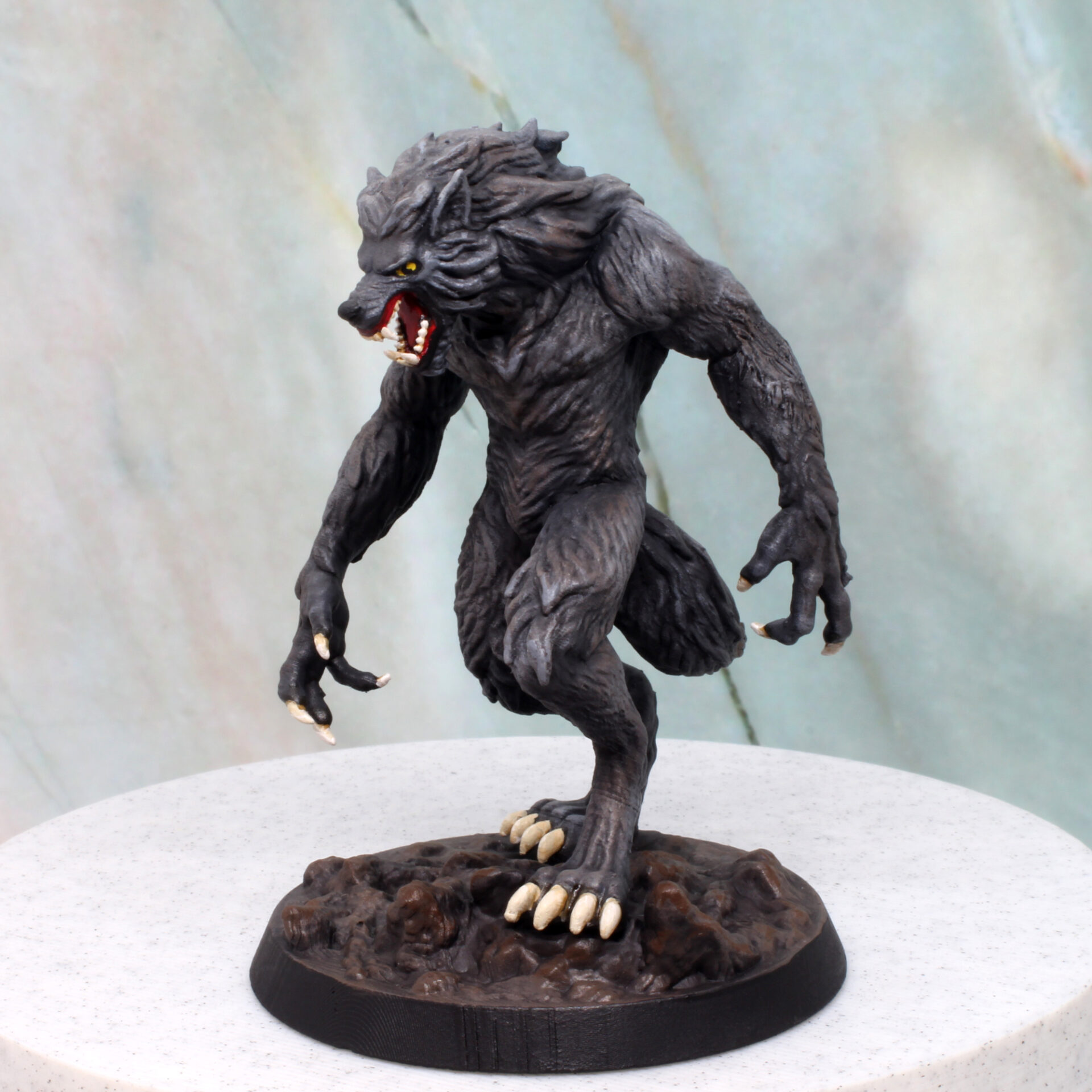 Large 75mm Werewolf Sculpture - Simons Magic Shoppe