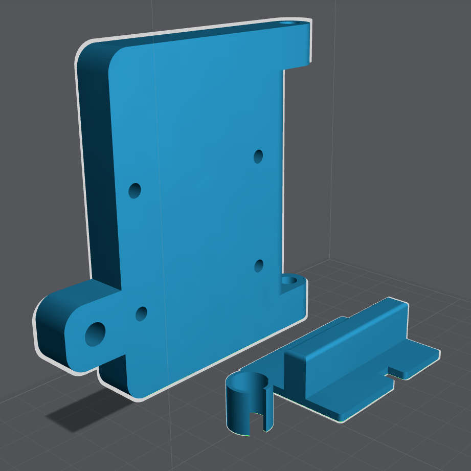 Grape Destemmer Motor Mount STL files - Simons Magic Shoppe